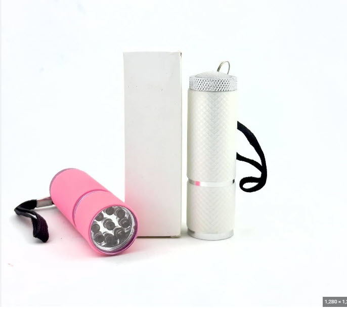 دستگاه یووی مینی چراغ قوه ای ( Mini UV LED Nail Lamp flashlight ...